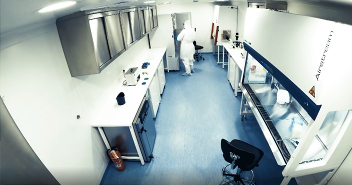 Fully equipped BSL-3 Laboratory for SARS-CoV-2 scientific research. | IMeBIO